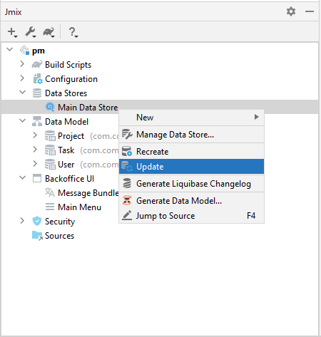 Database Lifecycle in Jmix – Jmix