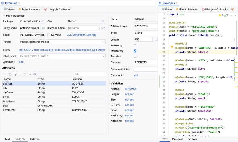 Web Application Development Tools | Download Jmix Studio