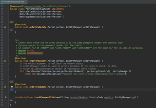 Validation in Java applications – Jmix