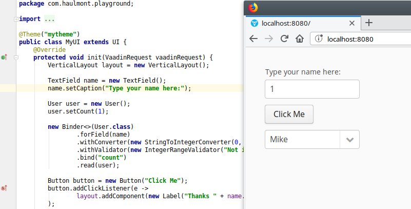 Vaadin Flow – a marvelous deer – Jmix