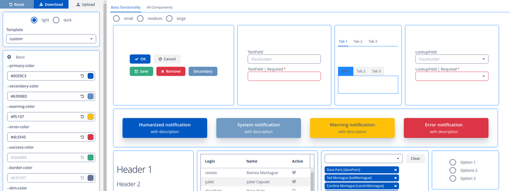 Helium - New Theme for CUBA Applications – Jmix