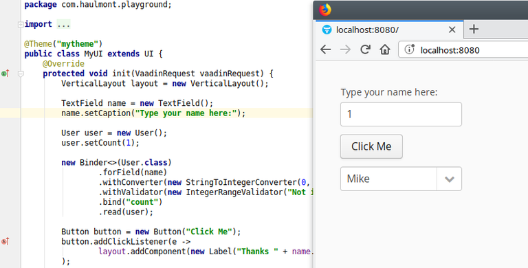 Vaadin Flow – a marvelous deer – Jmix