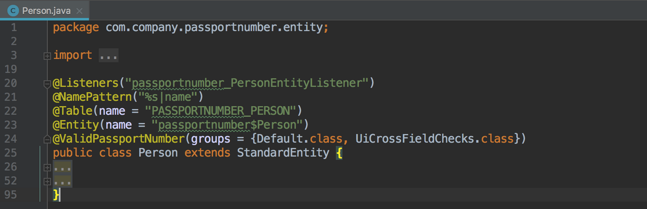 Validation in Java applications – Jmix