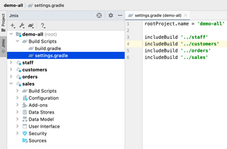 Add-ons and Composite Projects – Jmix