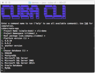 Meet CLI for CUBA Platform – Jmix