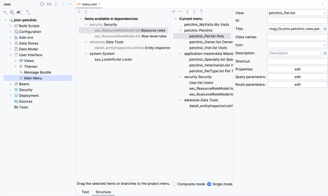 Web Application Development Tools | Download Jmix Studio