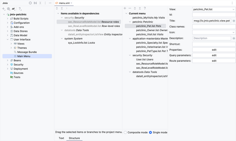Web Application Development Tools | Download Jmix Studio