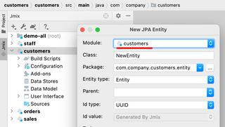 Add-ons and Composite Projects – Jmix