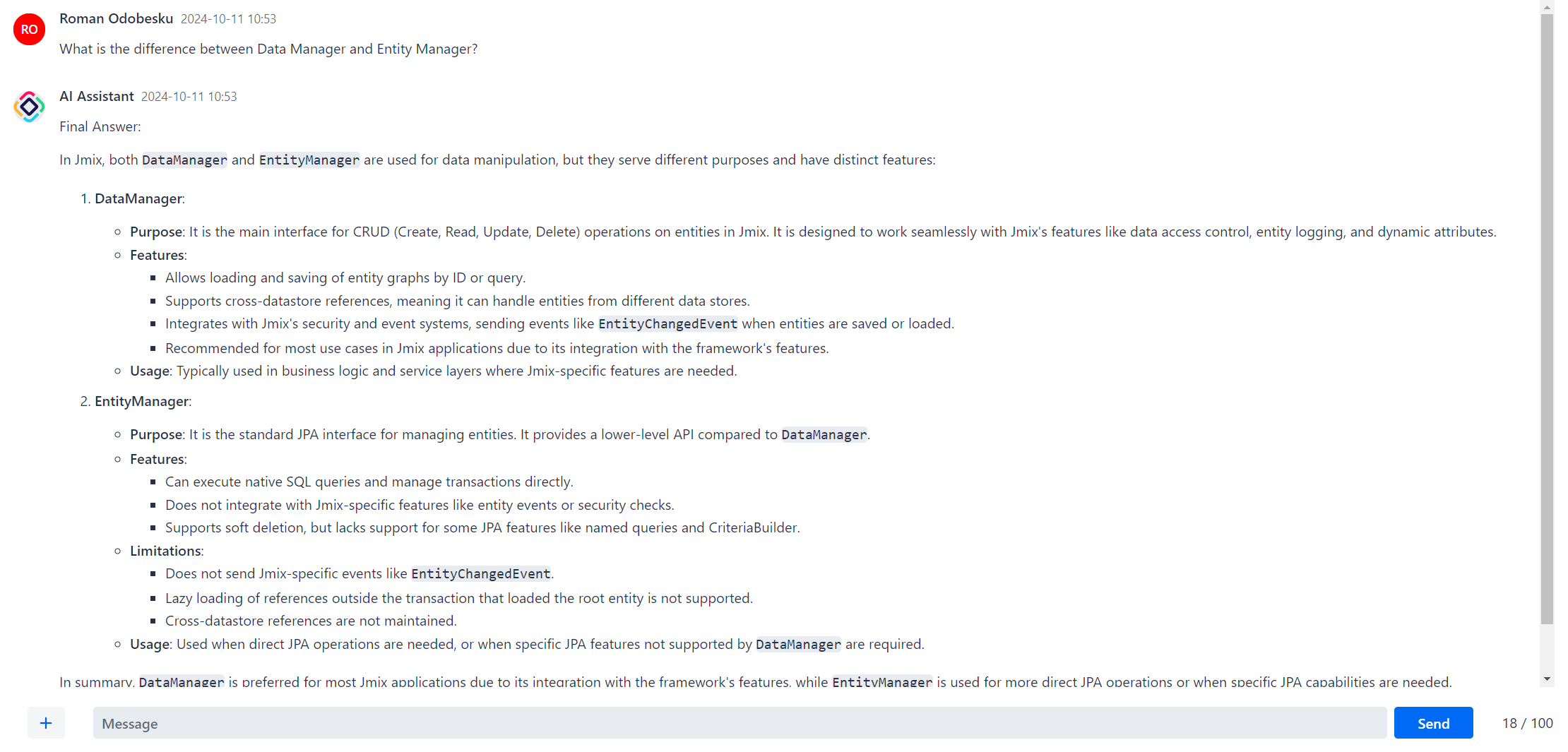 Introducing Jmix AI Assistant: Your LLM-powered Guide to Rapid Application Development – Jmix